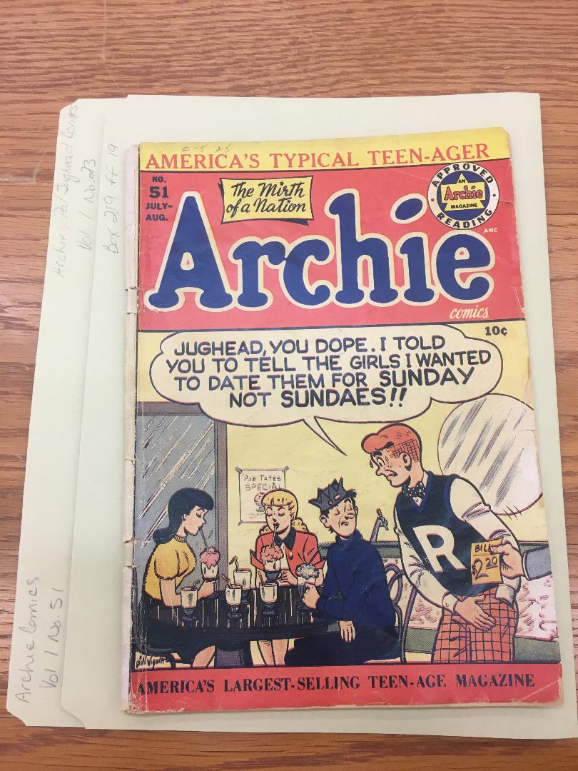 Archie’s Influence – Representing Adolescence @ Pitt